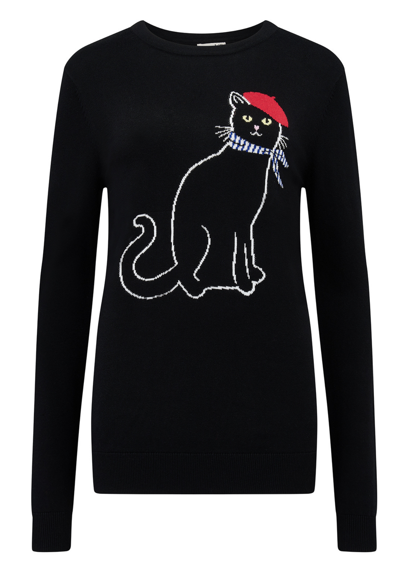 Sugarhill Brighton - Rita French Kitty Black Jumper – Thunder Egg